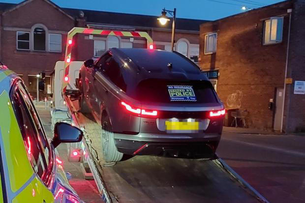 Range Rover seized after driver with no licence involved in road rage ...