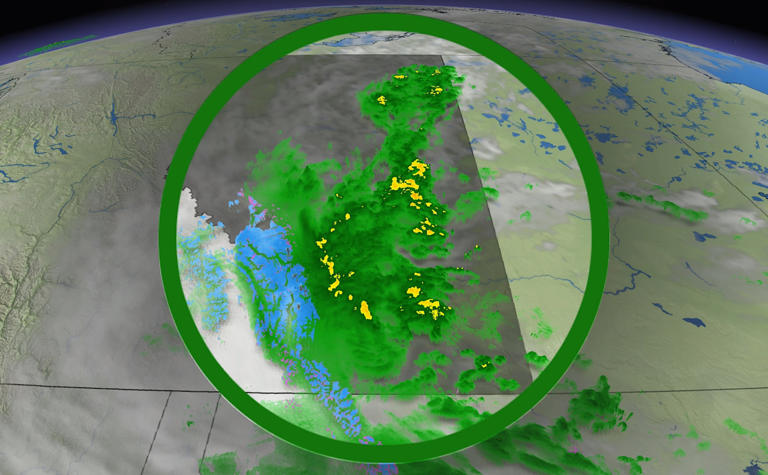 80+ mm and counting: Long-duration rainfall hits Alberta this week