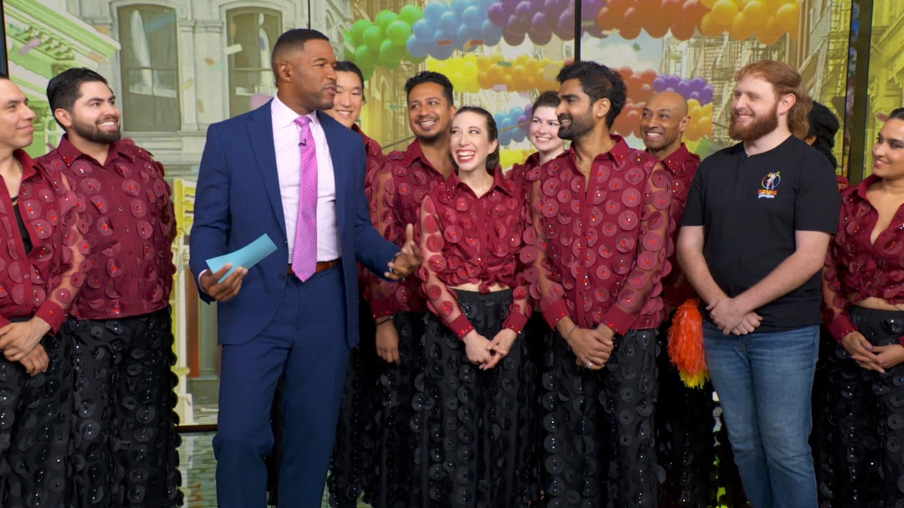 Pride salsa group receives 'DWTS' surprise