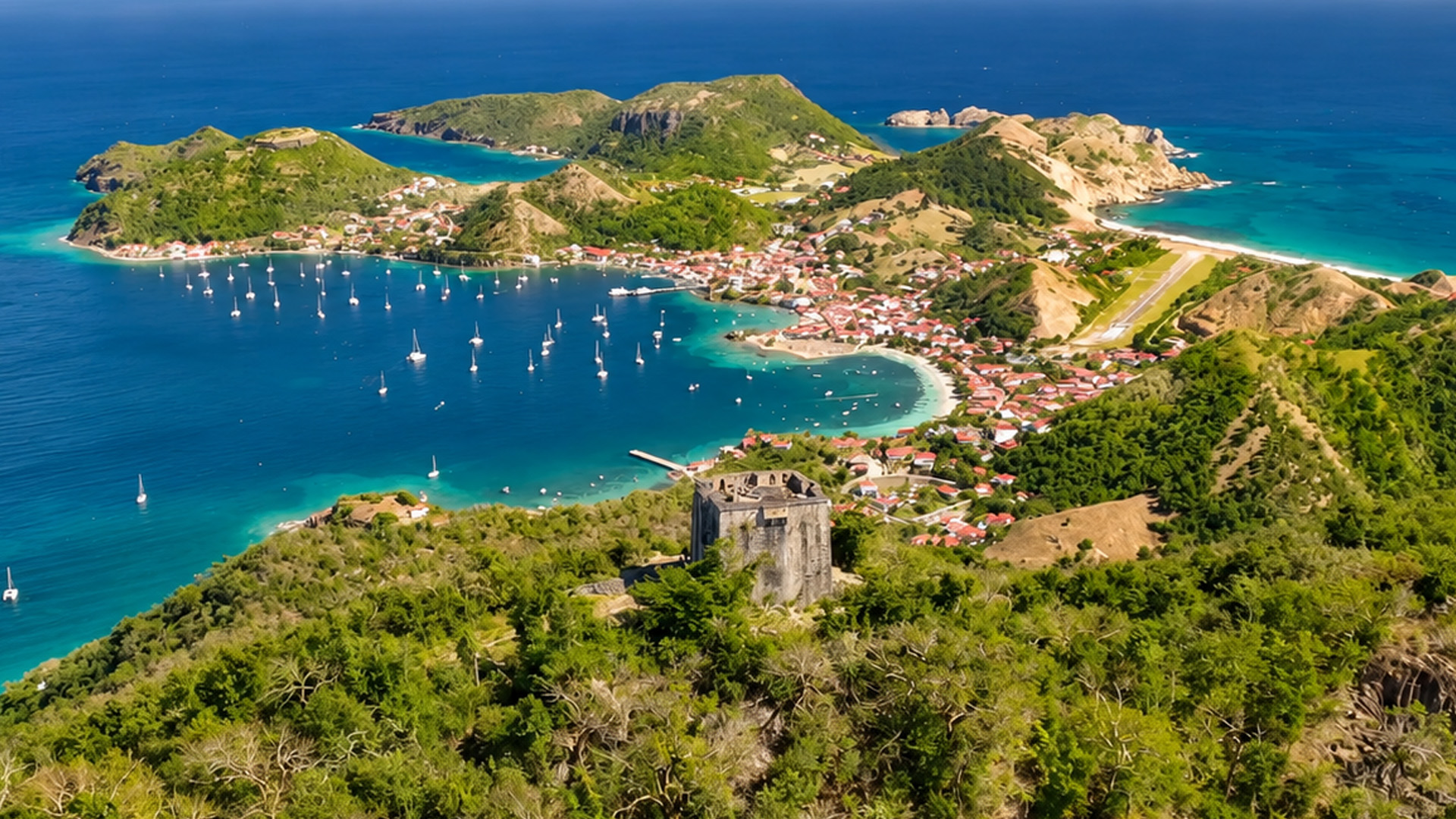 Come ha fatto questa piccola isola a diventare un punto di collegamento?