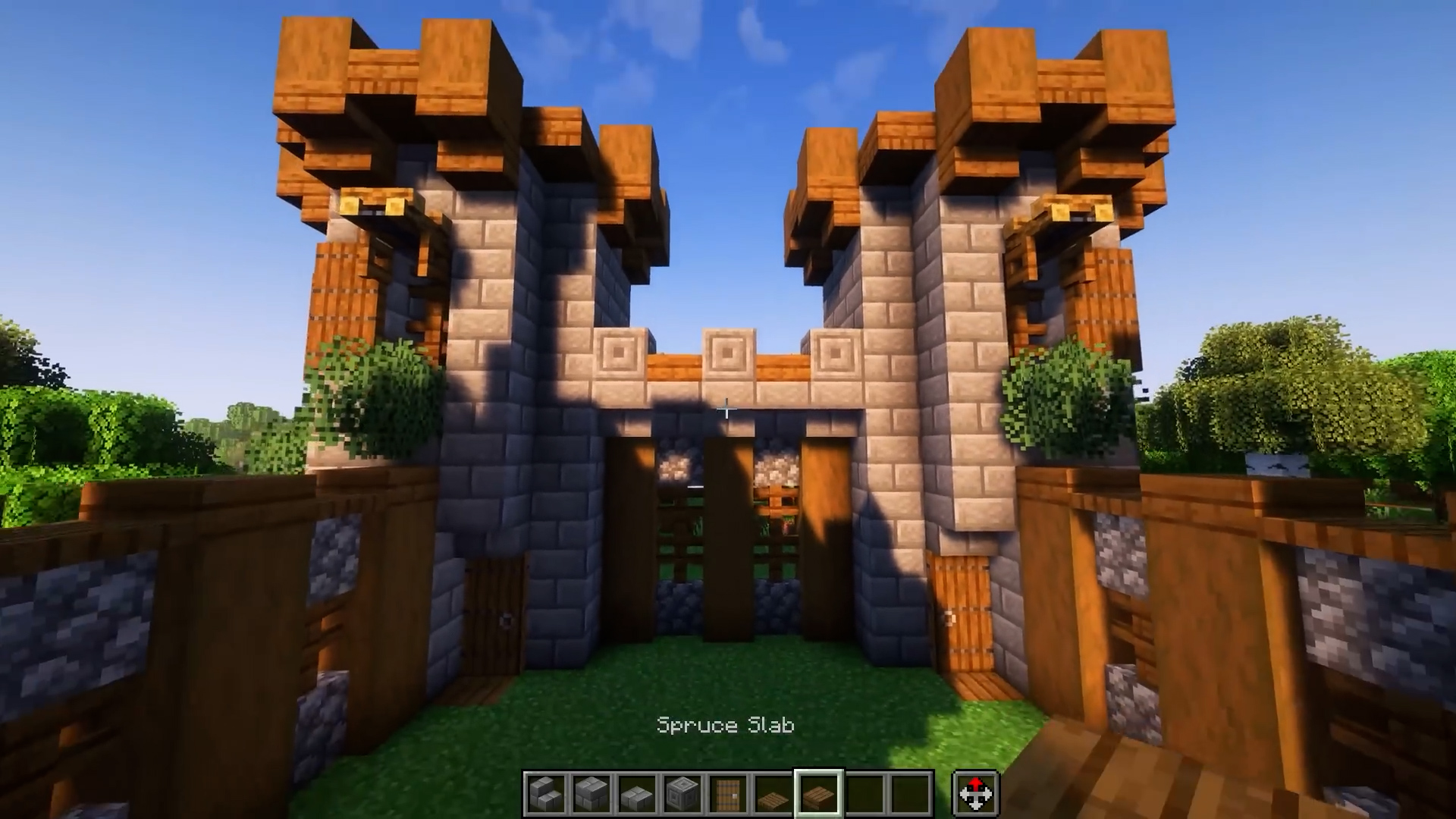 This Minecraft castle build makes survival feel more protected