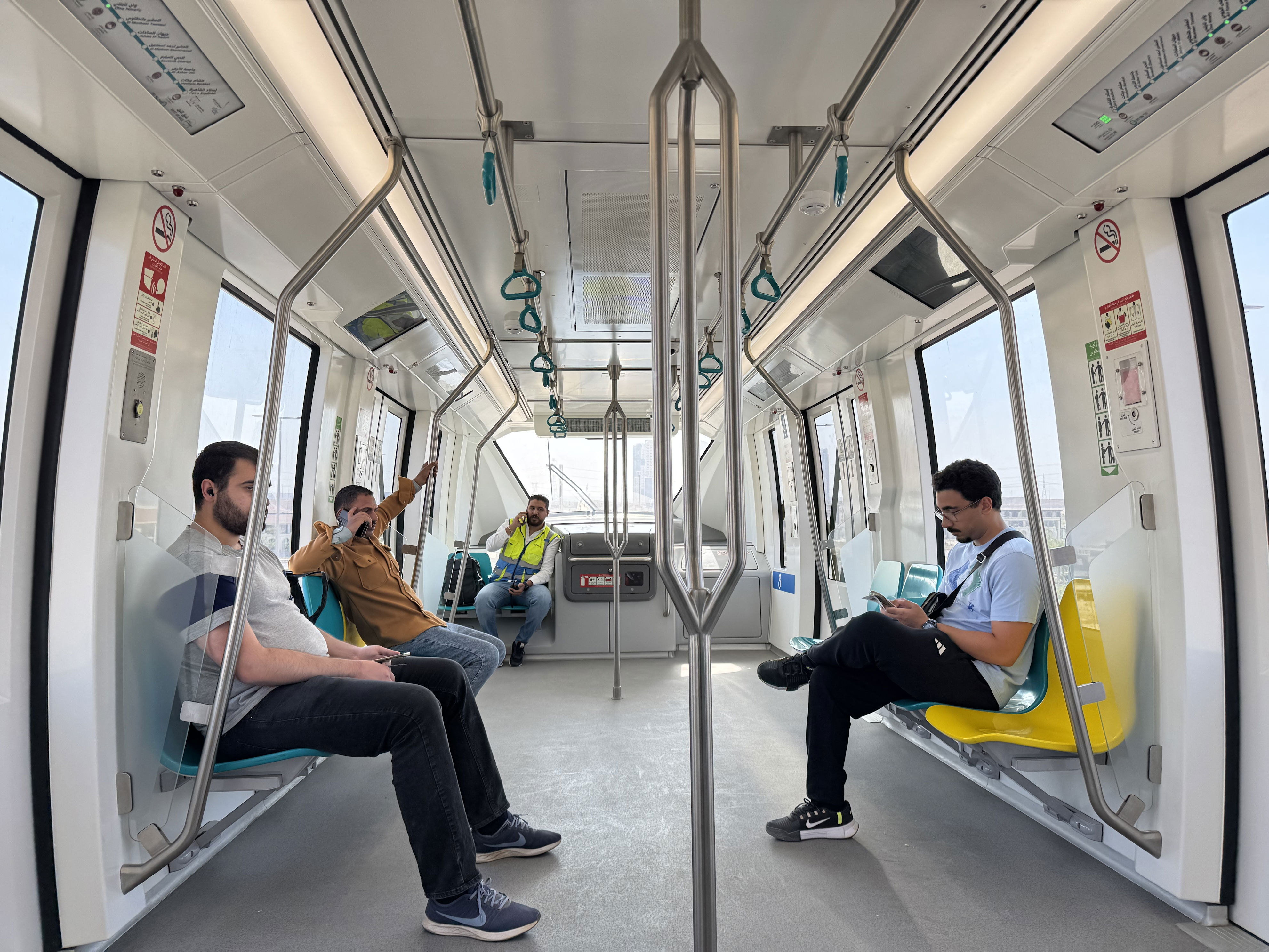 Egypt’s new monorail offers a modern ride, but Cairo is still not convinced