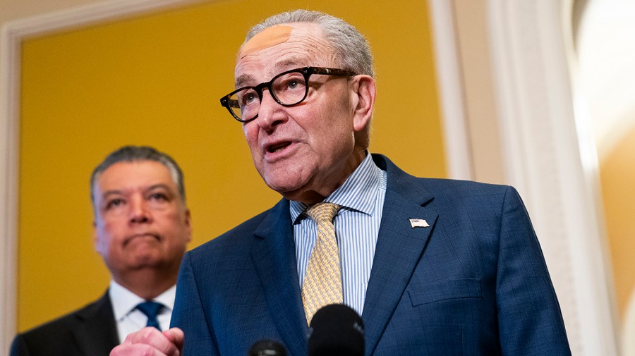 Schumer: Democrats to make all-out effort to kill Trump 'slush fund'