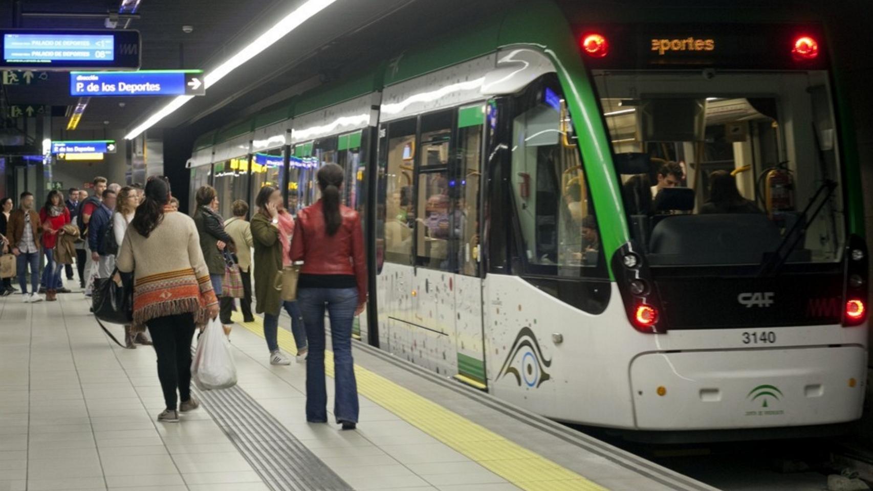 El Metro de Málaga ya permite seguir sus trenes en tiempo real desde ...