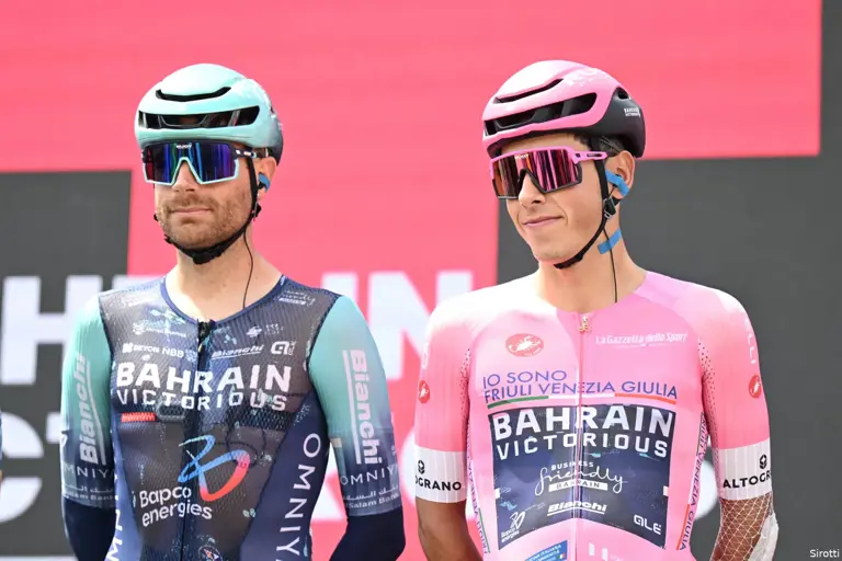 Bahrain Victorious kent droom-Giro met witte Eulalio en strijdvaardige ...