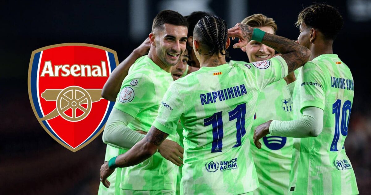 Arsenal explore shock Barcelona raid for 114-goal attacker as triple ...
