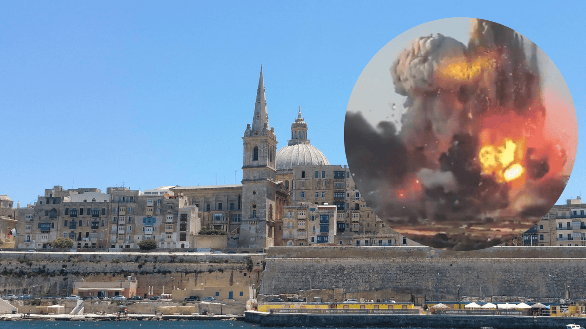 Malta: eksplozja w fabryce fajerwerków. "Wszystkie drzewa wokół nas ...