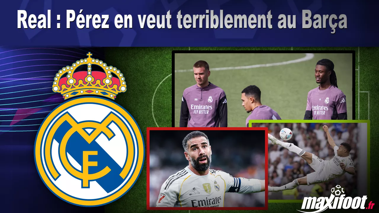 Real : Pérez en veut terriblement au Barça
