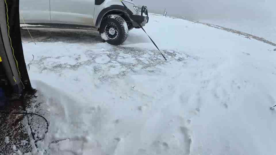 I found a major weakness in my tent during a blizzard