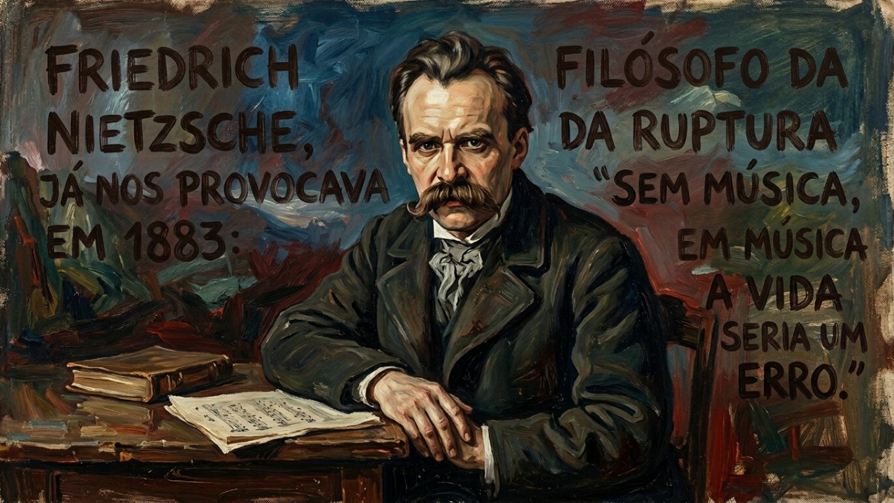 Friedrich Nietzsche, filósofo da ruptura, já nos provocava em 1883 ...