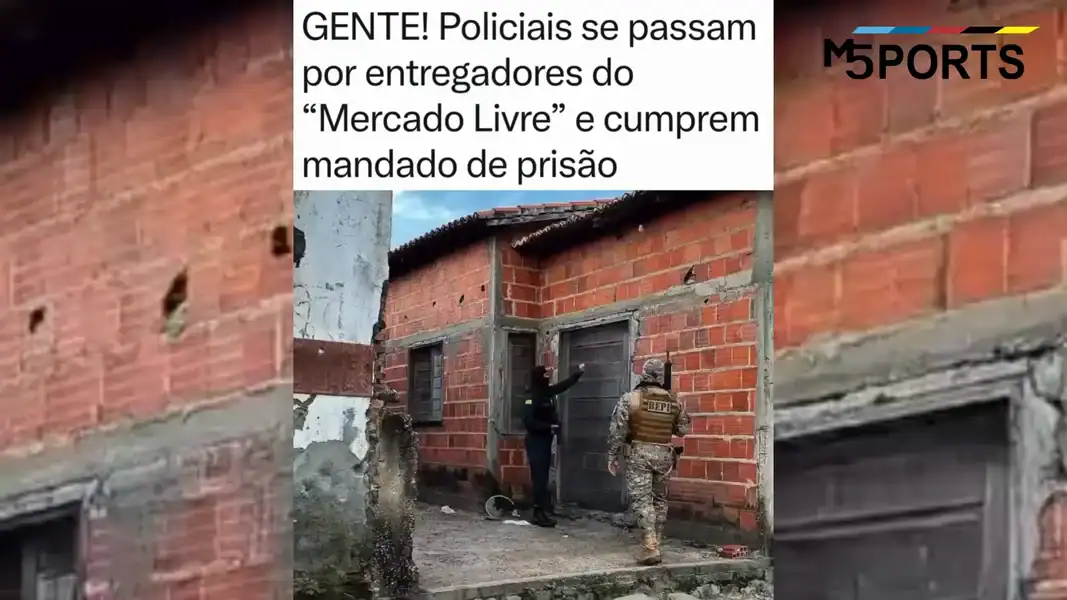 Policiais se passam por entregadores do Mercado Livre e cumprem mandado ...