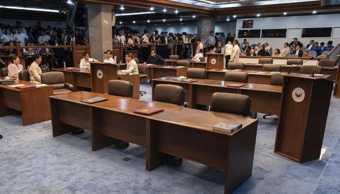 Senate fails to convene after Cayetano bloc skips session