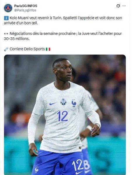 Transfer market – PSG heading towards a €35 million bargain?