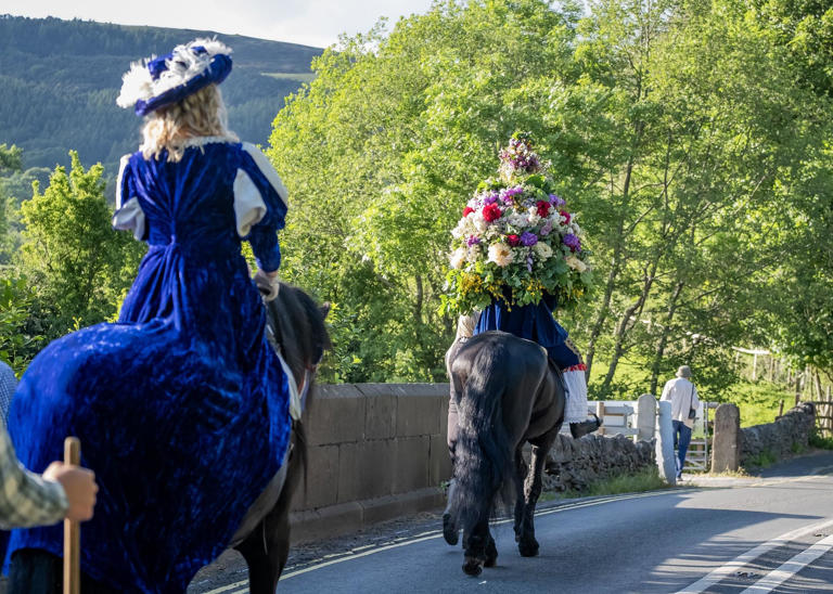 Castleton Garland Day: All the best pictures from the centuries-old ...