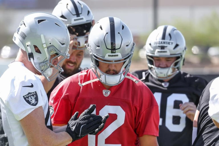 Las Vegas Raiders QB Aidan O’Connell quietly boosting his trade value ...