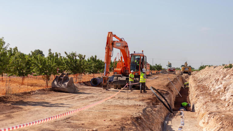 La obra de Tubería Manchega acabará en 2028 para asegurar el agua a 155 ...
