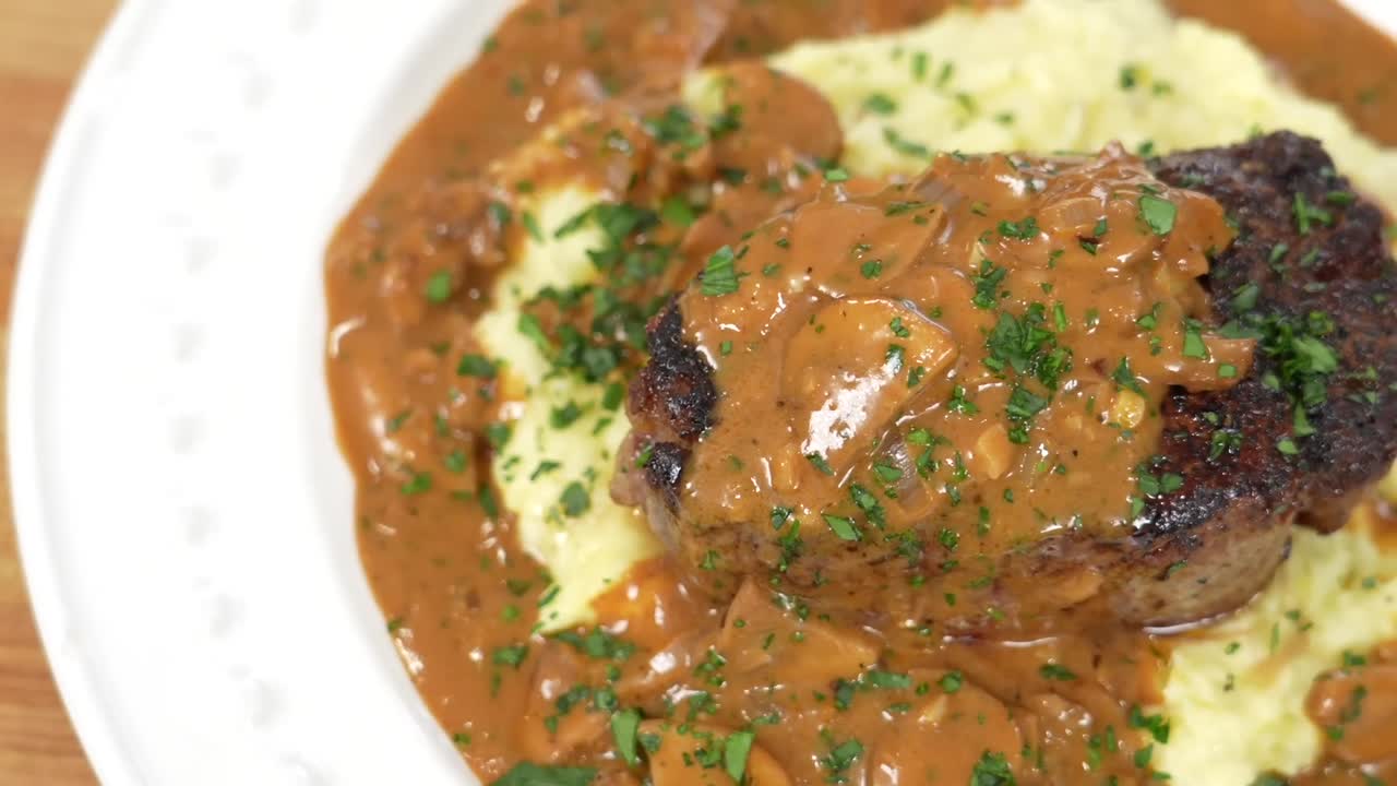 Home-cooked steak Diane in minutes
