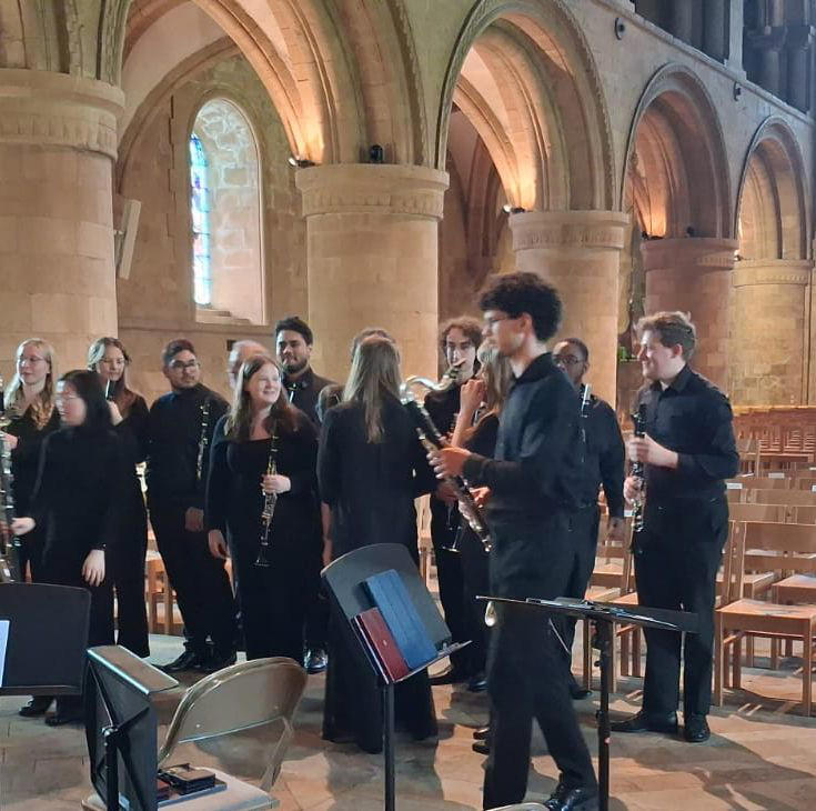 Review: Clarinet choir at Southwell Minster