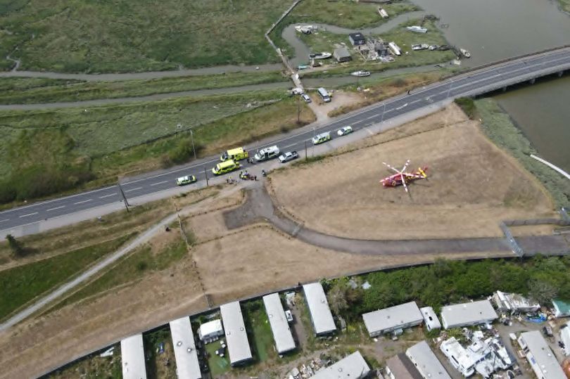 Cyclist hospitalised after collision on major Benfleet road