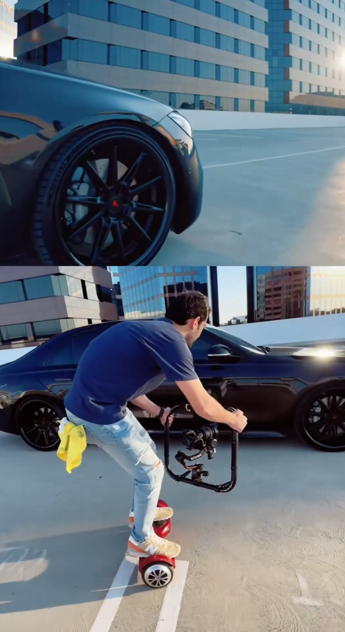 Mercedes-Benz cinematic behind the scenes car videography