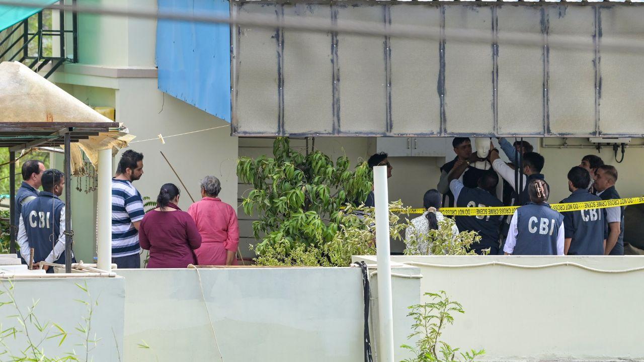 In photos CBI recreates crime scene in Twisha Sharma death case