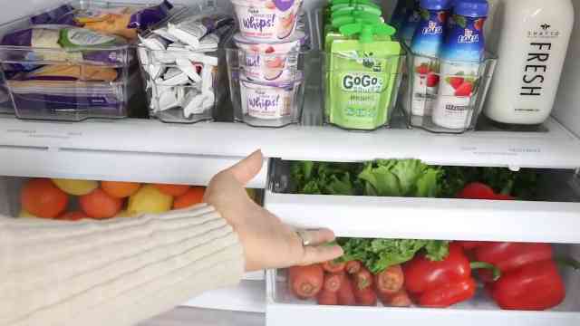 Fridge organization refrigerator clean and organize with me