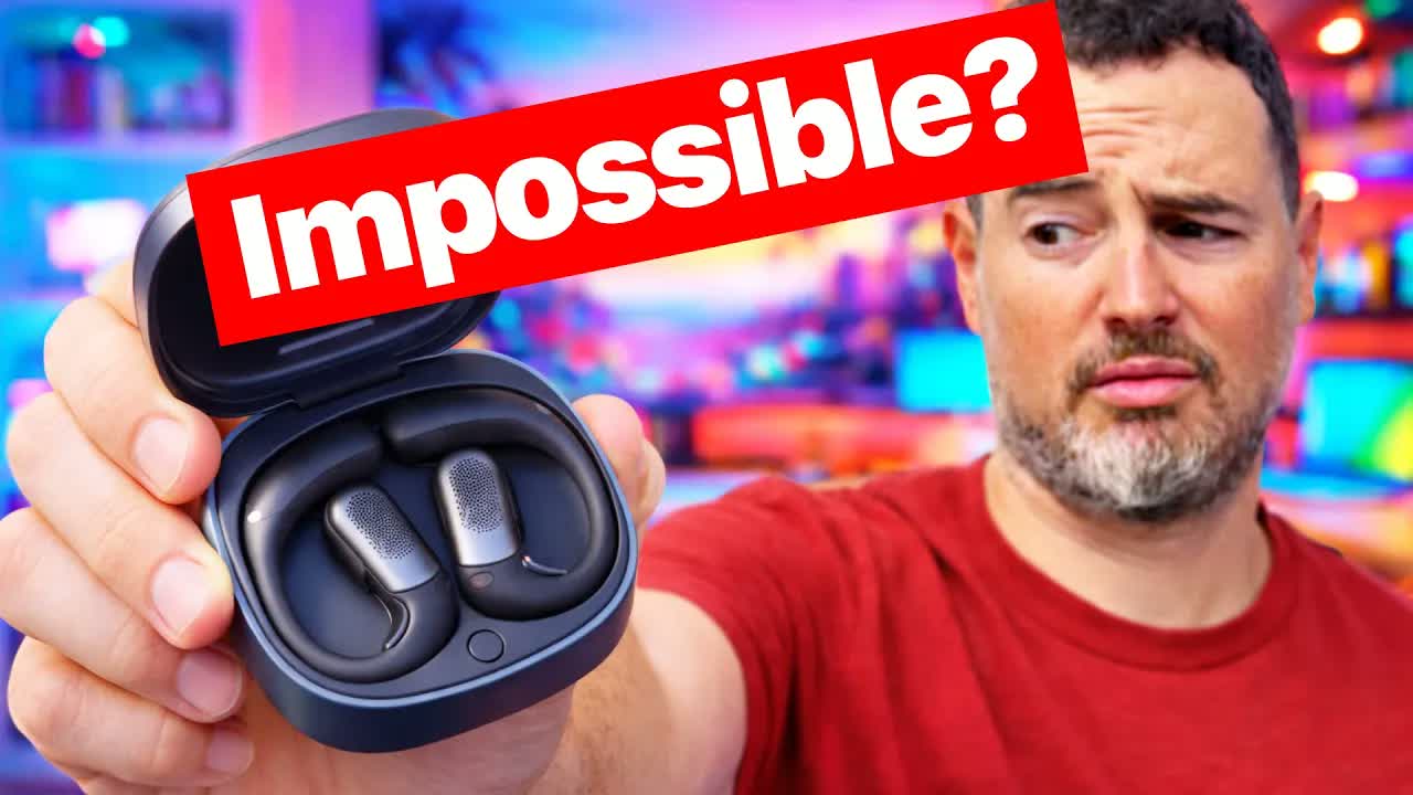 Open-ear headphones that defy expectations