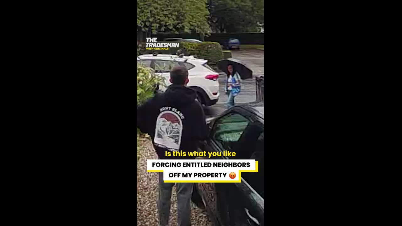 Forcing entitled neighbors off my property