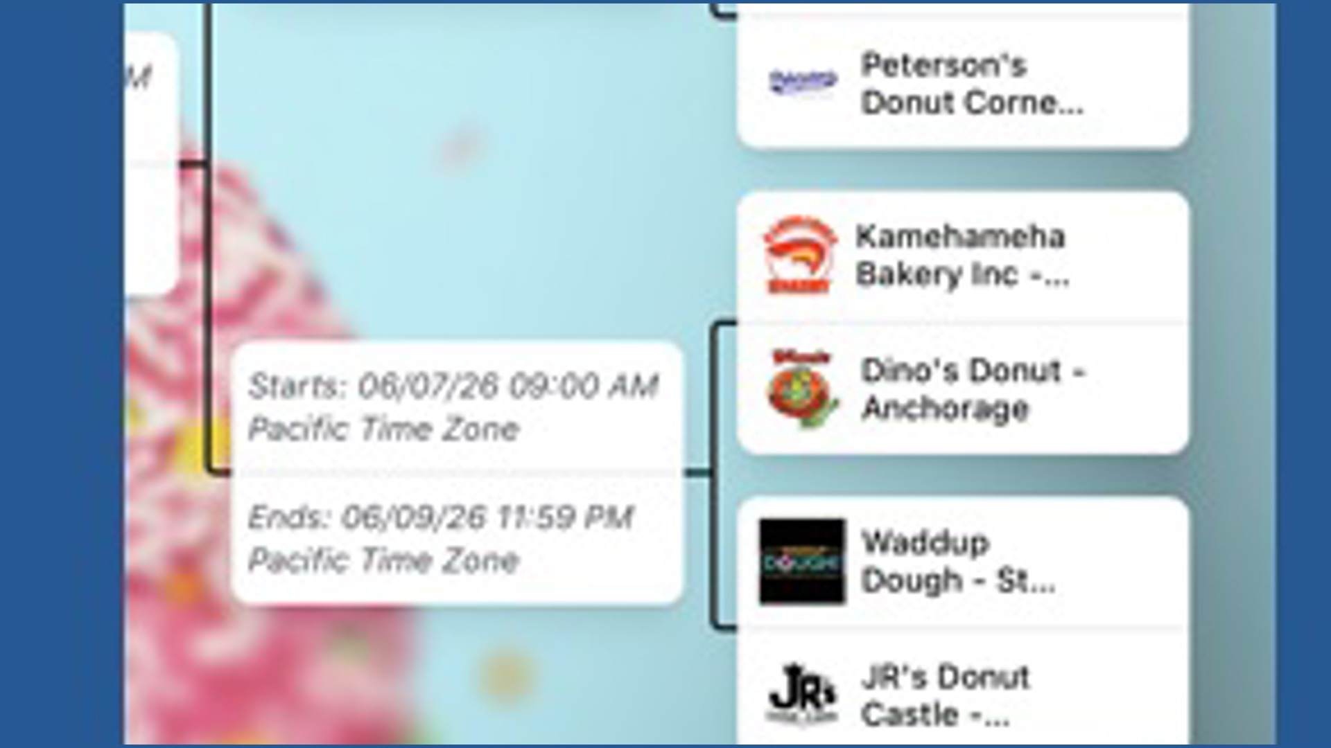 Old Town Donuts national recognition