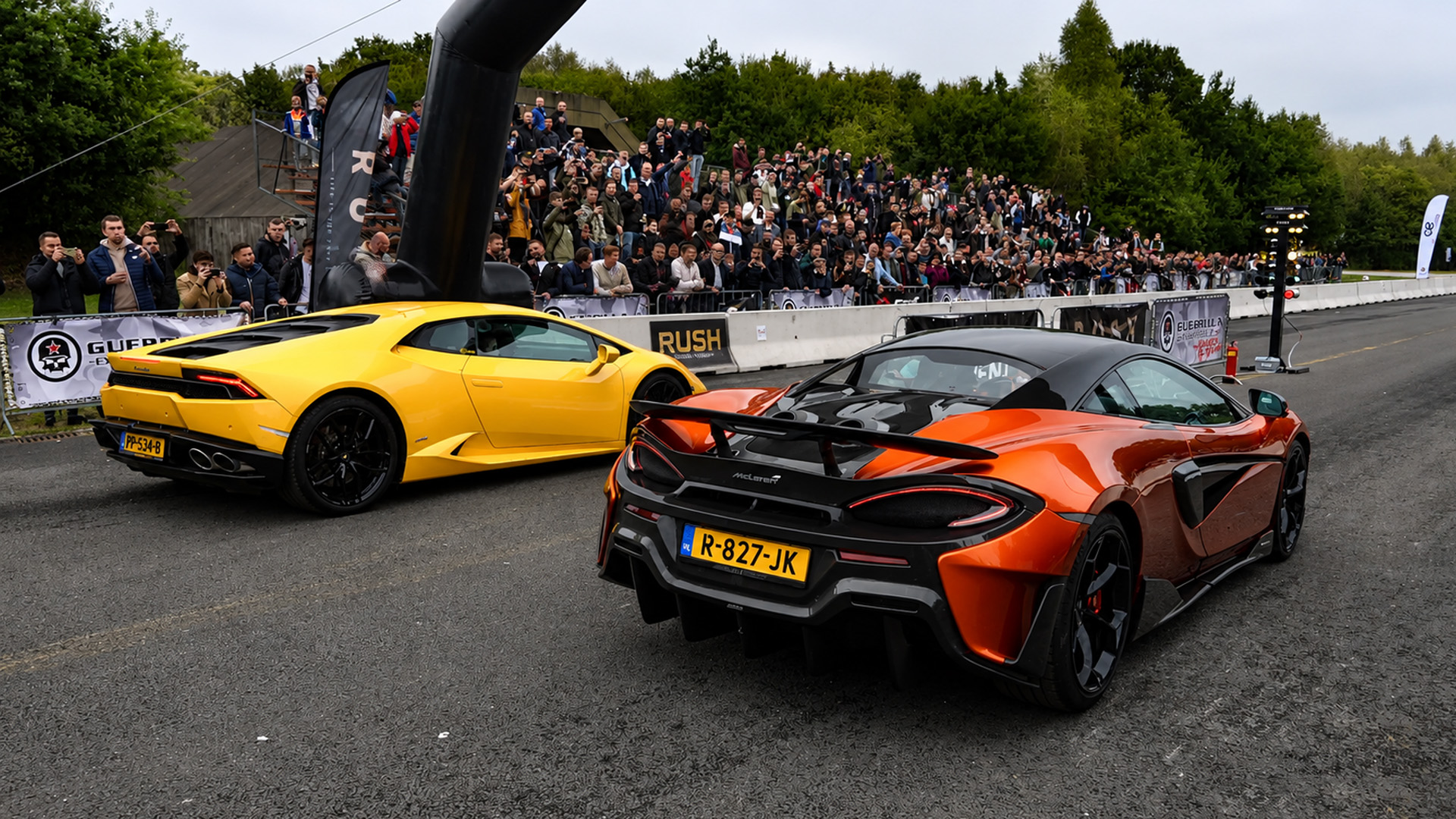 Which Supercar Launch Faster? Lamborghini Huracan or McLaren 570S?