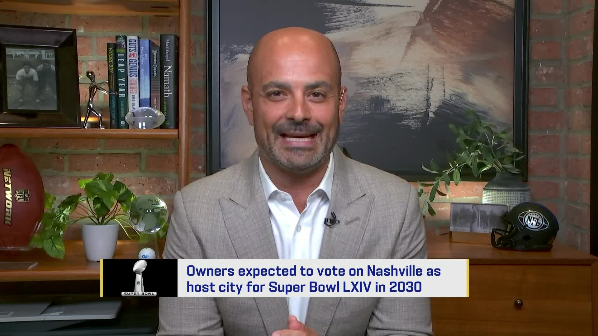 Garafolo: Owners expected to vote on Nashville to host Super Bowl LXIV ...