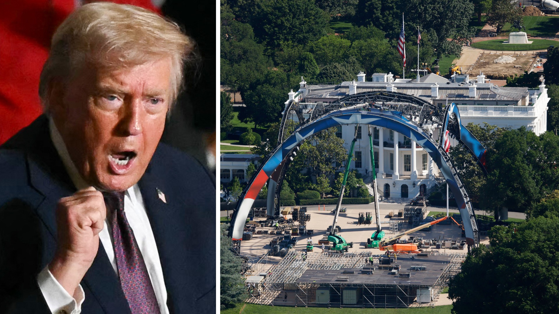 Trump accused of using America’s 250th anniversary celebration 'to ...