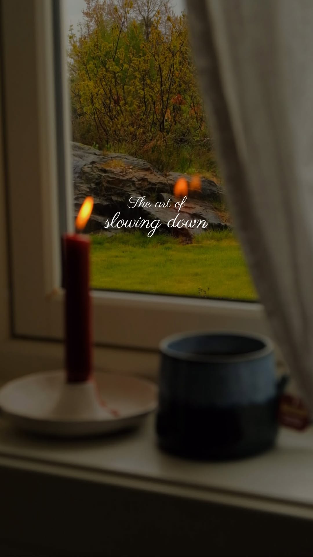The art of slowing down in a world that never stops