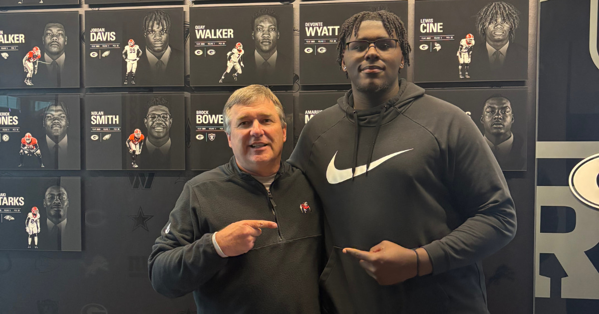 Watch: New Georgia offensive line commit DJ Dotson highlights