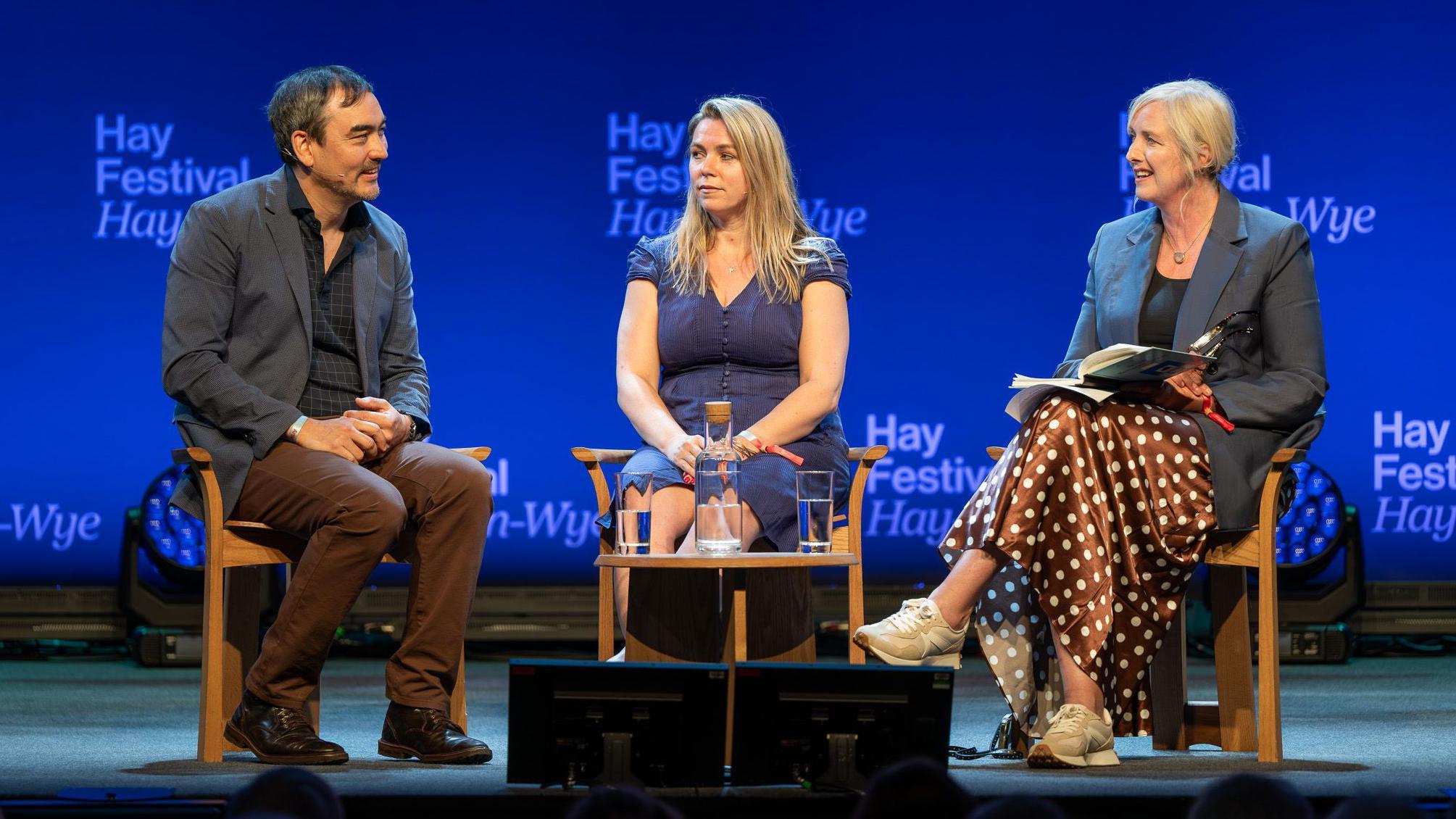 Meta whistleblower sits mute for hour-long panel at Hay Festival