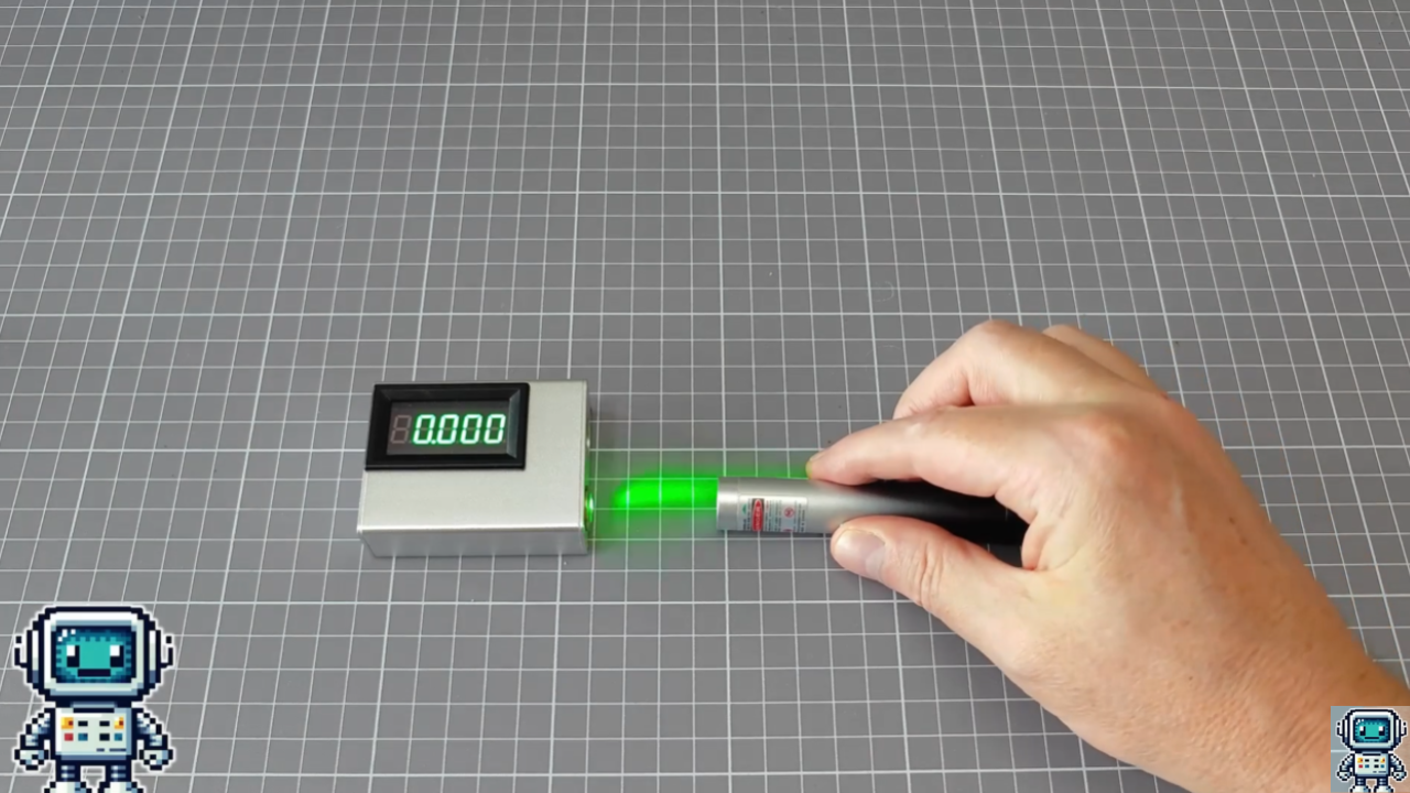 Comparing laser outputs with an affordable power meter