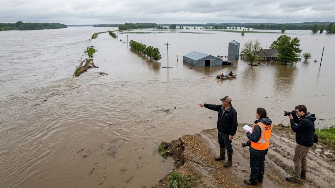 NWS issues flood watch for 6 Mississippi Valley states