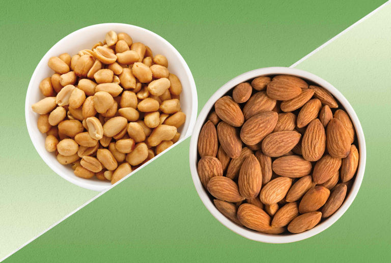 Almonds vs. peanuts: Which is better for heart health?