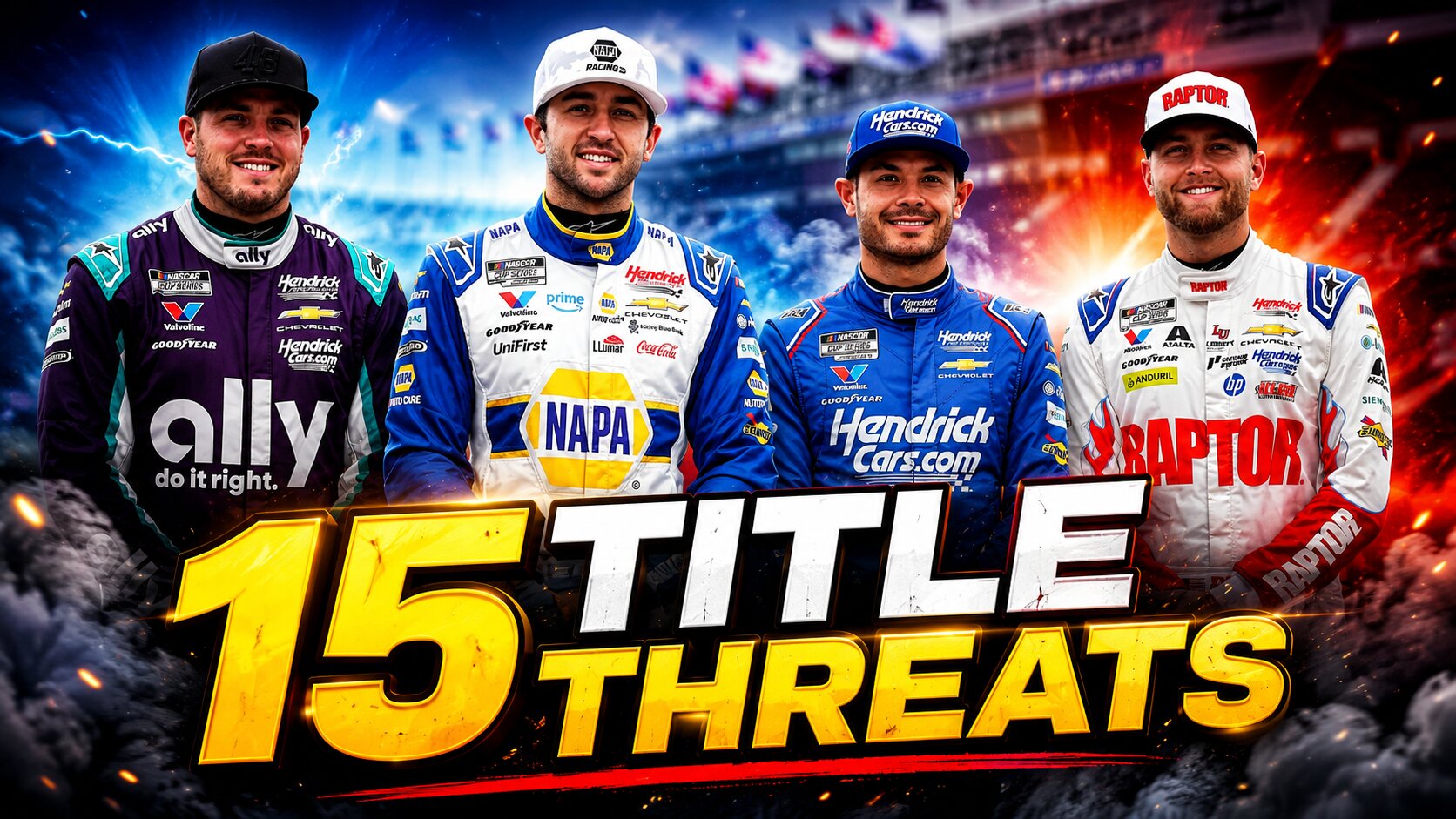 15 NASCAR drivers whose stats suggest they could contend for the 2026 ...