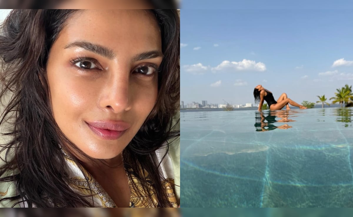 Priyanka Chopra takes a break from Varanasi shoot, enjoys pool day and ...