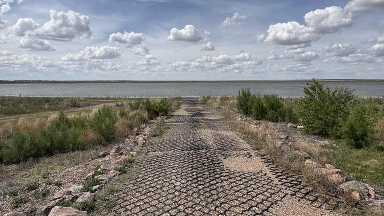 Emergency fish salvage in place at reservoir on Colorado's Eastern Plains