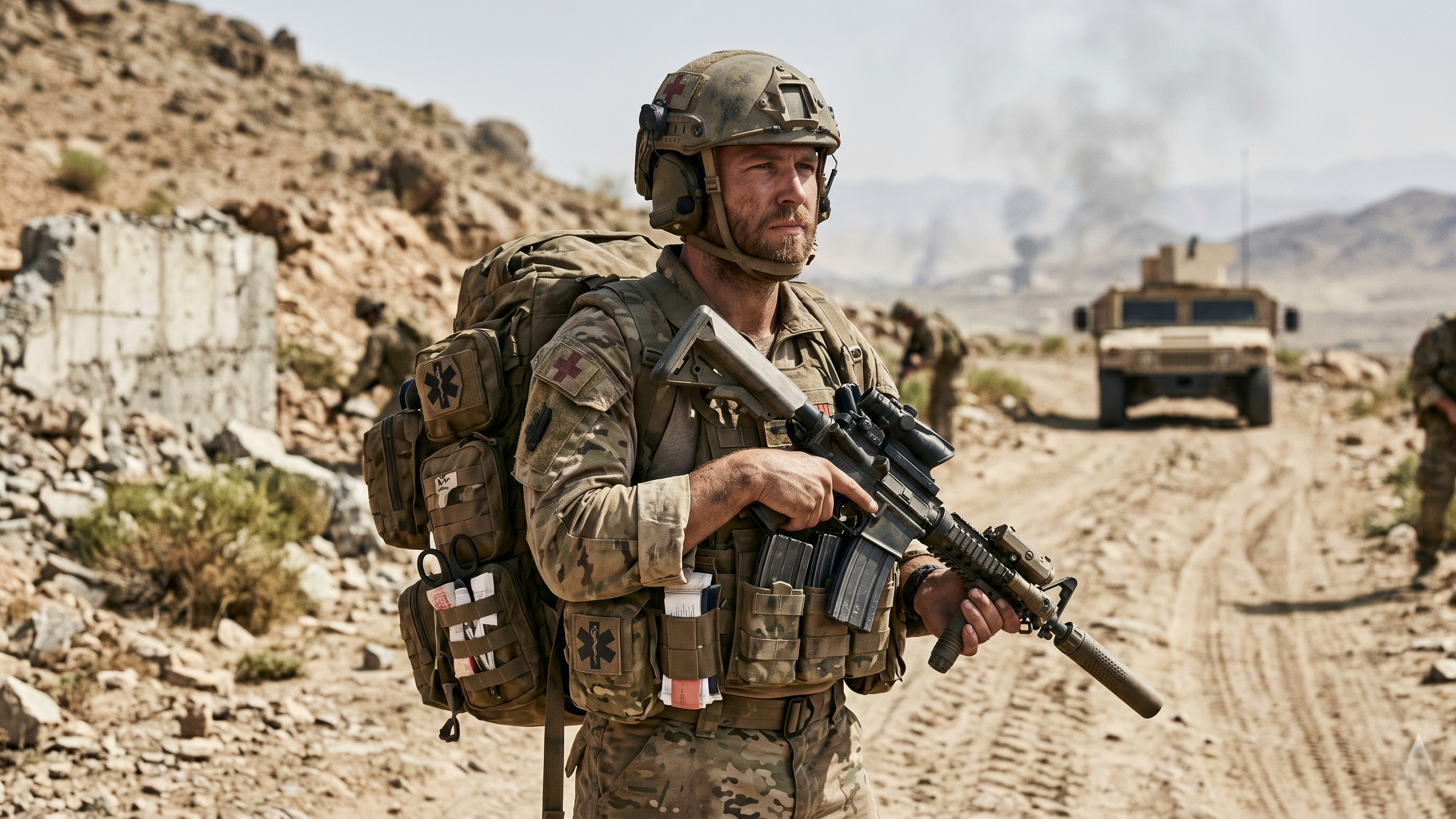 A combat medic became one of the deadliest soldiers on the battlefield