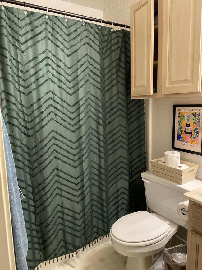 If your shower curtain has seen better days, here's 32 replacement options