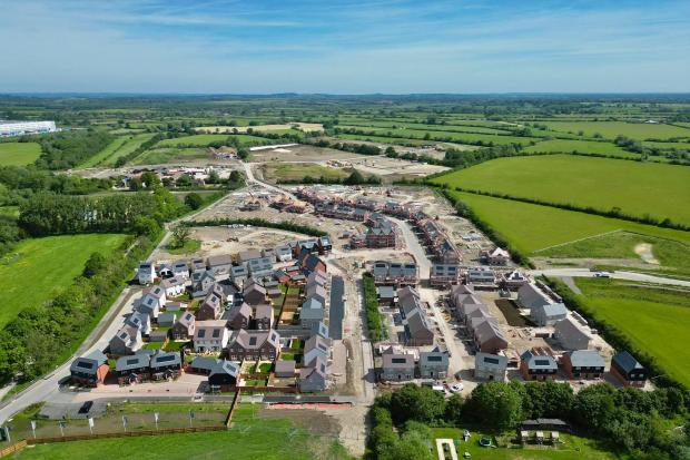 New photos show progress on huge 2,500-home development