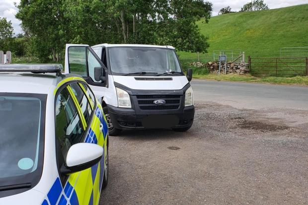Two arrested over £10,000 roofing scam and false plates offences