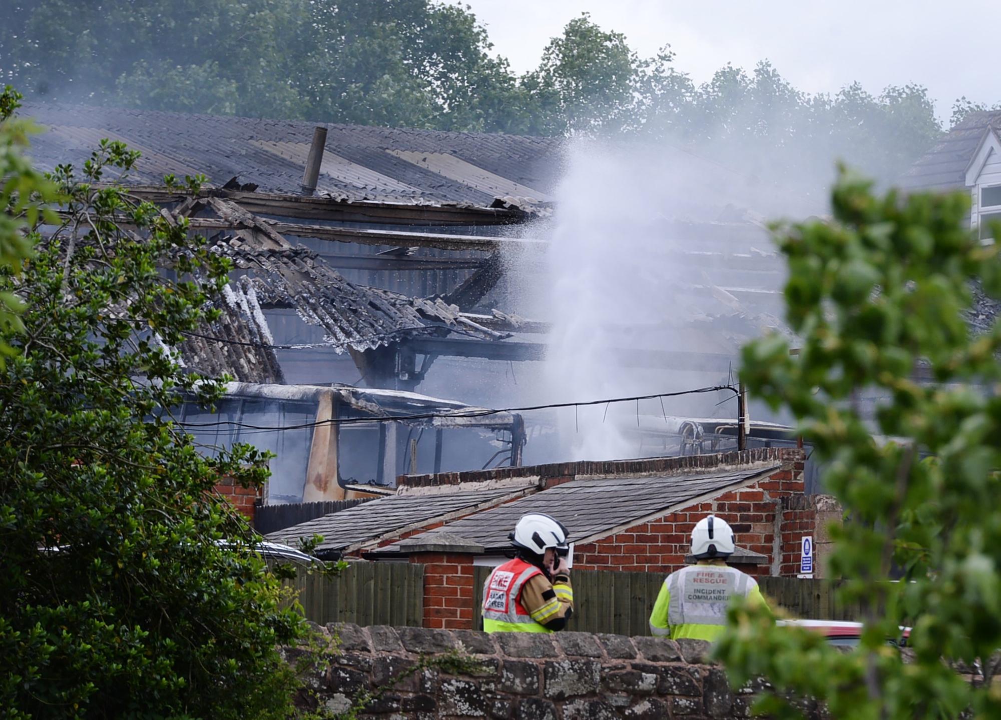 Family firm issues 'heartfelt thanks' after 'devastating' fire