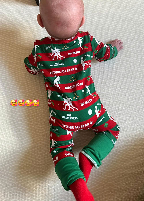 Mayo's Aidan O'Shea's daughter proves to be his biggest fan as her dad ...