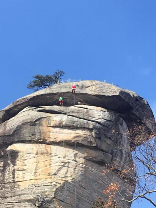 Recent rainfall closes Chimney Rock for road repairs