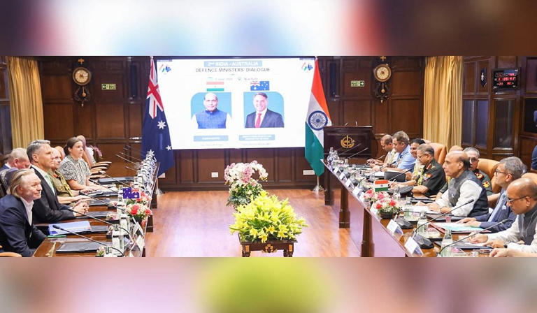 India, Australia step up defence ties with supplies pact, undersea ...