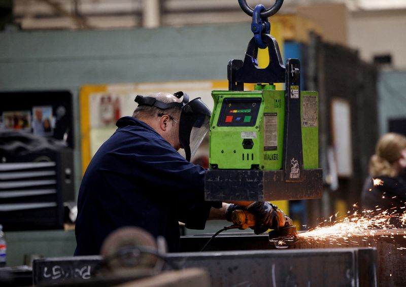 Canadian factory sector grows on likely war-linked stockpiling